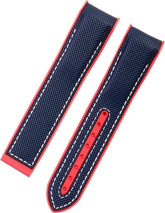 Generic Für Armband 300 8900 Marine Seahorse Diving600 American Cup Limited Edition Series Silikon-Uhrenarmband