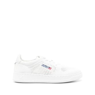 Autry Homme, Chaussures, Blanc, Taille: 45 EU Baskets Blanches Low Top