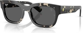 Ray-Ban Rb2228m Scuderia Ferrari Collection Sonnenbrillen Havana Grau Fassung Grau Glas 53-19