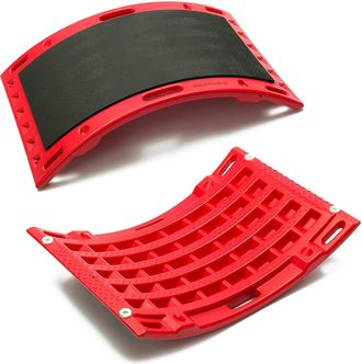 Sport-Thieme Therapie- u. Fitnessbogen | Multifunktionale Fitness-Wippe, Stepper, Balanceboard | Belastbar: 200 kg | Kunststoff, Anti-Rutsch-Matte | 71x49,5x14,5 c