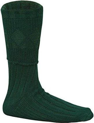 Shyne Kilts U.K Verts pour Hommes &Eacute;cossais V&ecirc;tement Highland Chaussettes pour Kilt S/M/L/XL - Vert, L