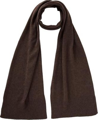 Benetton Sciarpa in Maglia 1002du01e écharpe Foulard, Marron, Taille Unique Femmes