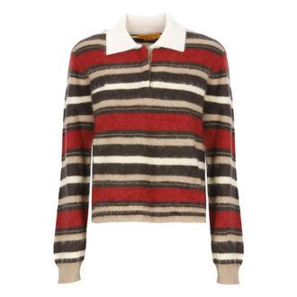 Guest In Residence Grizzly Cropped Rugby - - Tops - Damen - Mehrfarbig - XS