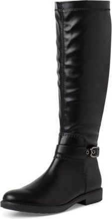 Marco Tozzi Cuissardes pour Femme 2-25561-43 Botte au-Dessus du Genou, Noir, 40 EU