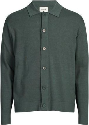 Saison 1865 Cardigan Holo en lin et coton