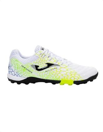 Joma Maxima 2532 in MAXW2532IN Chaussures de Sport en Salle pour Homme Blanc/Jaune/Vert, Blanc., 42.5 EU