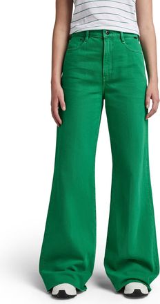 G-Star RAW Damen Deck Ultra High Wide Leg Jeans