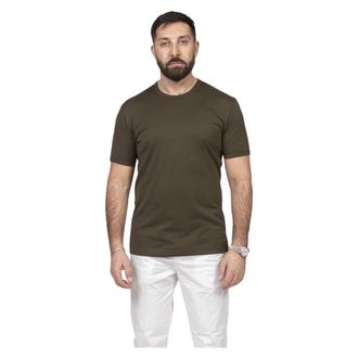 Dolce & Gabbana Homme, Tops, Vert, Taille: L T-shirt M/corta M4001