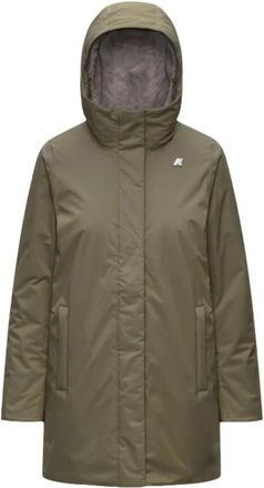 K-Way Sophie Parka - - Coats - Damen - Gr&uuml;n - S