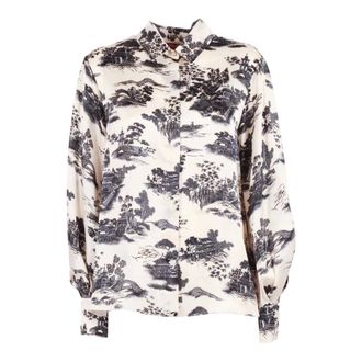 Max Mara Femme, Blouses et Chemises, Noir, Taille: 38 FR Camicia Msevetro