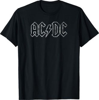 AC/DC Offizielles AC/DC Jagged Logo Rock Musik Band Hard Rock T-Shirt