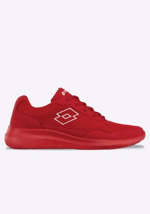 Lotto Sneaker LOTTO, Damen, Gr. 36, rot (rot, wei&szlig;), Synthetik, Textil, Schuhe Sneaker, besonders leicht & bequem
