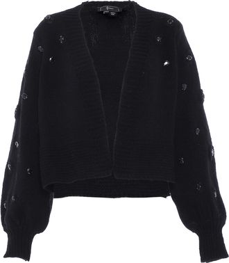 Faina Strasssteine Damen schwarz