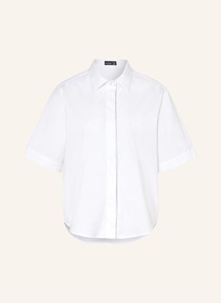 van Laack Van Laack Hemdbluse Vl-Azika-Pb Mit Schmuckperlen weiss