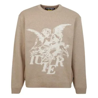 Iuter Angel Jumper - - Knitwear - Herren - Beige - XL