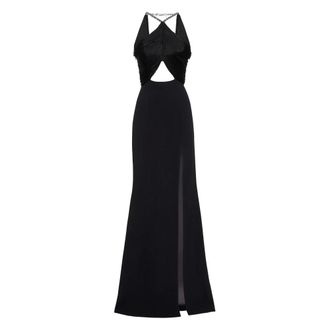 Philipp Plein Femme, Robes, Noir, Taille: 42 FR Fragnes Long Dress