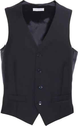 Luigi Bianchi Mantova Homme, Costumes, Bleu, Taille: L Gilet de costume