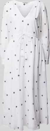 Pepe Jeans London Midikleid mit V-Ausschnitt