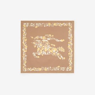 Burberry Foulard en soie Floral EKD