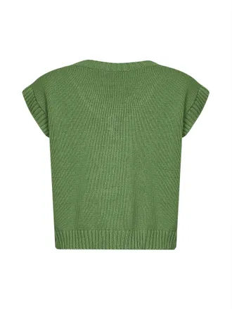 Max Mara Womens Knit Vest Wkdalamaro Multicolour Cotton Tops Top