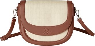 Benetton Damen Borsa 6nyfdy07r Tasche, braun