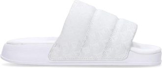 adidas Essential Jacquard Slipper - - Sport - Damen - Wei&szlig; - 37 EU