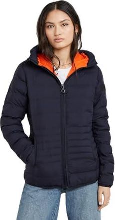 G-Star G-Star Femme Veste Light Weight Hooded Padded, Bleu (osaka blue D25191-D713-3873), M