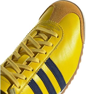 adidas Leather and Suede Sneakers - Yellow
