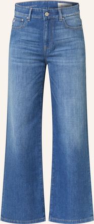 AG - Adriano Goldschmied Ag Jeans Wide Leg Jeans Saige Wide Leg Crop blau
