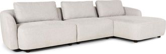 ebuy24 Bergen 2-Sitzer Sofa (Beige - rechtsdrehend)