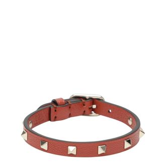 Valentino Garavani Rockstud Spike Armband - - Accessories - Damen - Rot - ONE SIZE