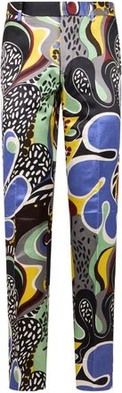 Moschino Homme, Pantalons, Multicolore, Taille: XS Pantalon Slim-fit