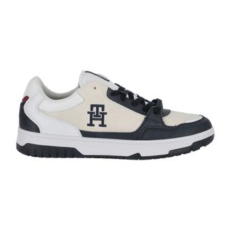 Tommy Hilfiger Street Suede Mix Sneakers - - Shoes - Herren - Wei&szlig; - 46 EU