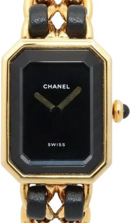 Chanel Montre vintage doccasion - Femme - Pre-owned - Noir - Taille: ONE Size