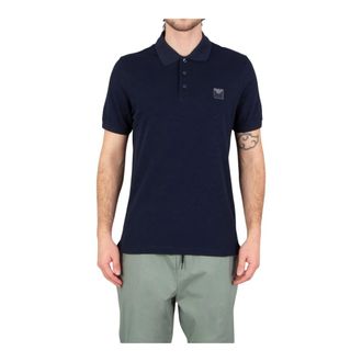 Emporio Armani Homme, Tops, Bleu, Taille: S Polo Chemises