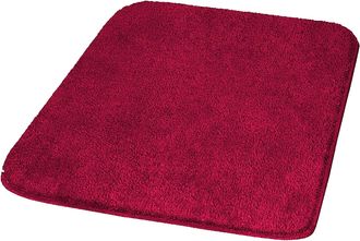 Kleine Wolke 5502451360 Rumba Badematte aus Polyacryl rot 60 x 100 cm
