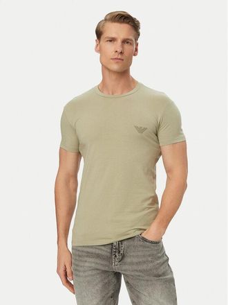 Emporio Armani T-Shirt EM000375 AF18890 U8046 Gr&uuml;n Slim Fit