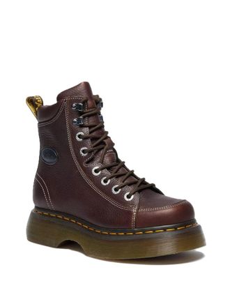 Dr. Martens Damen Buzz 8-eye, Dunkelbraun, 5