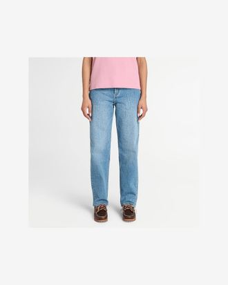 Timberland Gerade geschnittene Timberland Jeans in Hellblau, Damen, Blau, Gr&ouml;&szlig;e