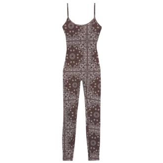 Arizona Love Yoga Jumpsuit - - Jumpsuits & Playsuits - Damen - Braun - XS