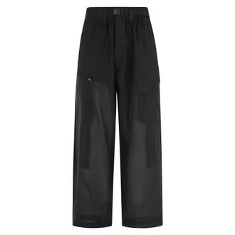 Yohji Yamamoto Homme, Pantalons, Noir, Taille: S Wide Pantalons