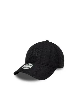 New Era Womens Baseball Cap 9forty Black Crown Hat