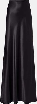 Saint Laurent Maxirock aus Seide