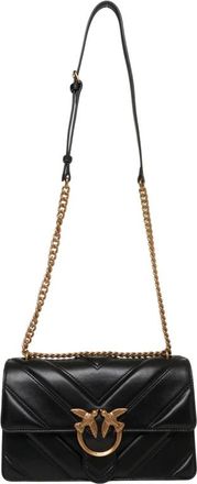 Pinko Pinko, Femme, Sacs, Noir, Taille: ONE Size Sac à Bandoulière Matelassé Nero Aw25