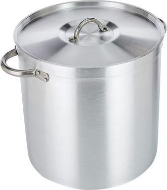 Lacor 20140 Hoher Suppentopf mit Deckel 40 cm