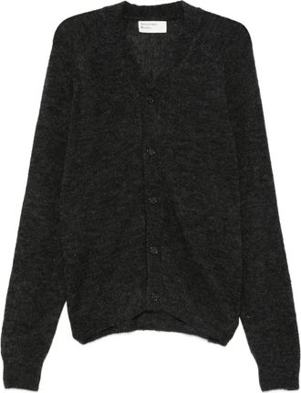 Universal Works cardigan en laine - Gris