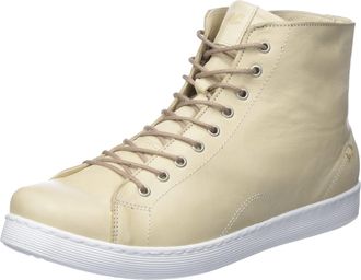 Andrea Conti Damen Sneaker, Creme, 39 EU