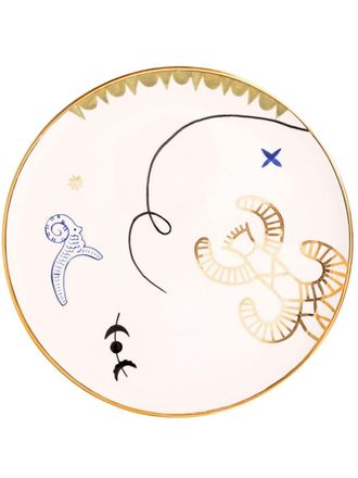 Gunia Project assiette ronde Vesna - Tons neutres