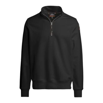 Parajumpers Homme, Sweatshirts et sweats &agrave; capuche, Noir, Taille: 3XL Broad Peak Half Zip