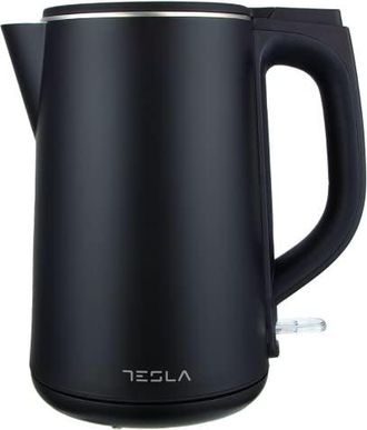 Tesla Tesla KT301BX Elektrischer Wasserkocher, 1850-2200 W, Kapazität 1,5 l, Überhitzungsschutz, einfache Reinigung, Schwarz